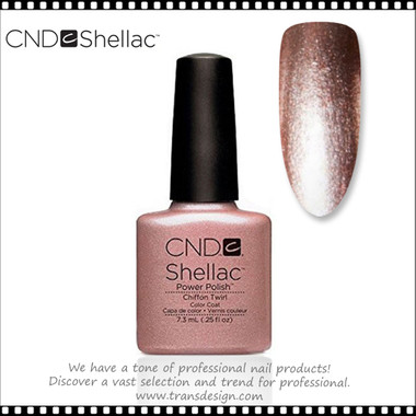 CND SHELLAC Chiffon Twirl 0.25oz. (No Box) - TDI, Inc
