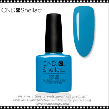 CND SHELLAC Digi-teal 0.25oz. - TDI, Inc