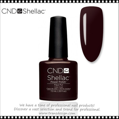CND SHELLAC Faux Fur 0.25oz. - TDI, Inc