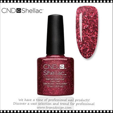 CND SHELLAC Garnet Glamour 0.25oz. - TDI, Inc
