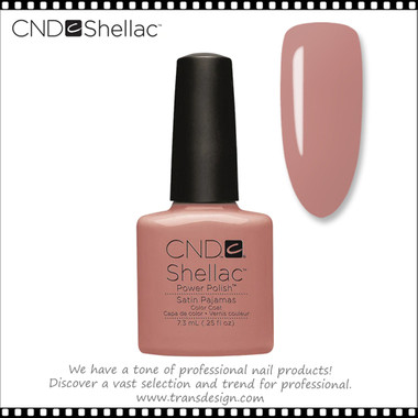 CND SHELLAC Satin Pajamas 0.25oz - TDI, Inc