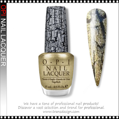 OPI NAIL LACQUER SHATTER Gold Shatter #NLE60 - TDI, Inc