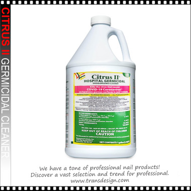 CITRUS II - Hospital Germicidal Cleaner Gallon - TDI, Inc