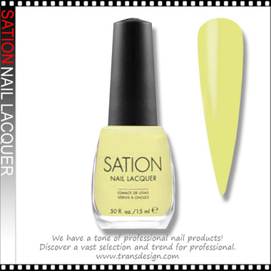 SATION Nail Lacquer - Lemon Pearl 0.5oz* - TDI, Inc