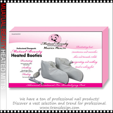 Mutual Beauty Heated Booties White 110V - TDI, Inc