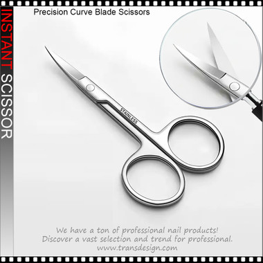 SCISSOR Eyebrows, Cuticle, Nose Hair 3.5" - TDI, Inc