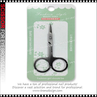 SCISSOR Eyebrows & Cuticle (D) 3.5". - TDI, Inc
