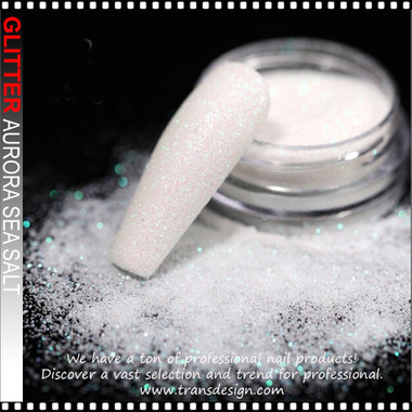 GLITTER AURORA Sea Salt Diamond, Light Green 4g. - TDI, Inc