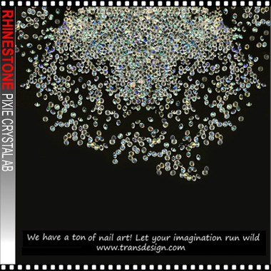 PIXIE CRYSTAL 1.7mm Crystal AB 1650/Bag - TDI, Inc