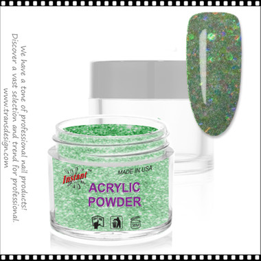 INSTANT ACRYLIC & DIP COLOR - COOL JADE SPARK 2oz. - TDI, Inc