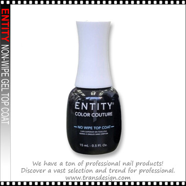 ENTITY Color Couture No Wipe Top Coat 0.5oz. - TDI, Inc