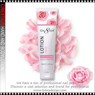 CRE8TION Hand & Body Lotion Rose 3.3oz - TDI, Inc