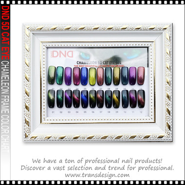DND 5-D CAT EYE Chameleon Framed Color Chart - TDI, Inc