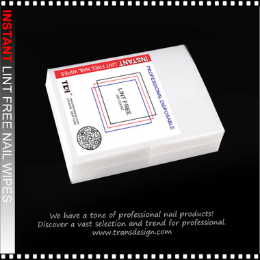 INSTANT Lint Free Nail Wipes 260/Pack - TDI, Inc