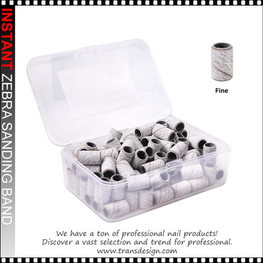 INSTANT SANDING BAND White Zebra Fine 240 Grit, 100/Pack - TDI, Inc