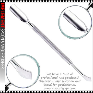 IMPLEMENT Stainless Steel Spoon & Angle Pusher - TDI, Inc