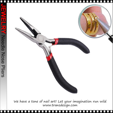 JEWELRY PLIER Needle Nose Black/Red - TDI, Inc