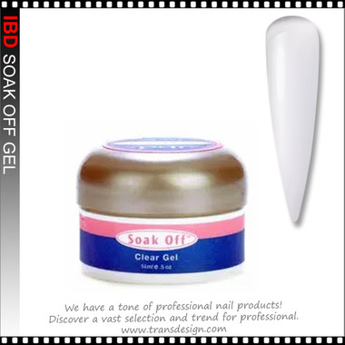 IBD SOAK OFF Clear Gel 0.5oz* - TDI, Inc
