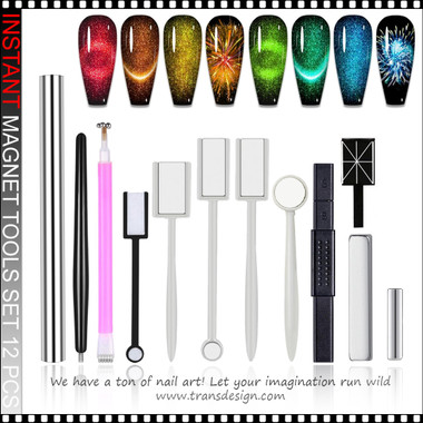 INSTANT Cat Eye Magnet Tools Set 12 Pcs. - TDI, Inc
