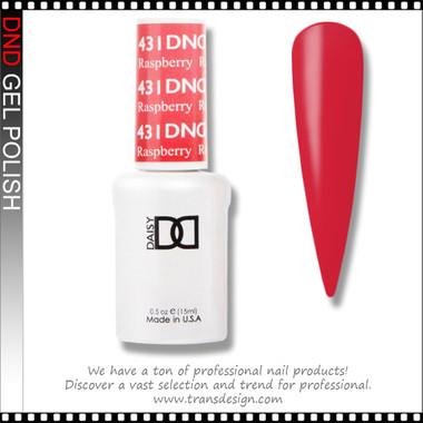 DND Gel Polish Raspberry #431 - TDI, Inc