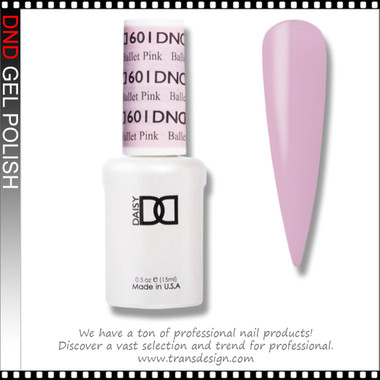 DND Gel Polish Ballet Pink #601 - TDI, Inc