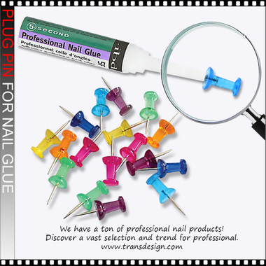 PLUG PIN For Nail Glue 20/Pack - TDI, Inc