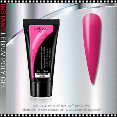 INSTANT POLYGEL pink pop 1oz. #047 - TDI, Inc
