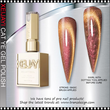 XEIJAYI FRAME BOTTLE CAT EYE Golden Rose Aurora #03 - TDI, Inc