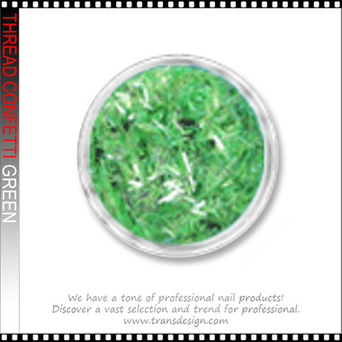 Thread Confetti - Green /Jar - TDI, Inc