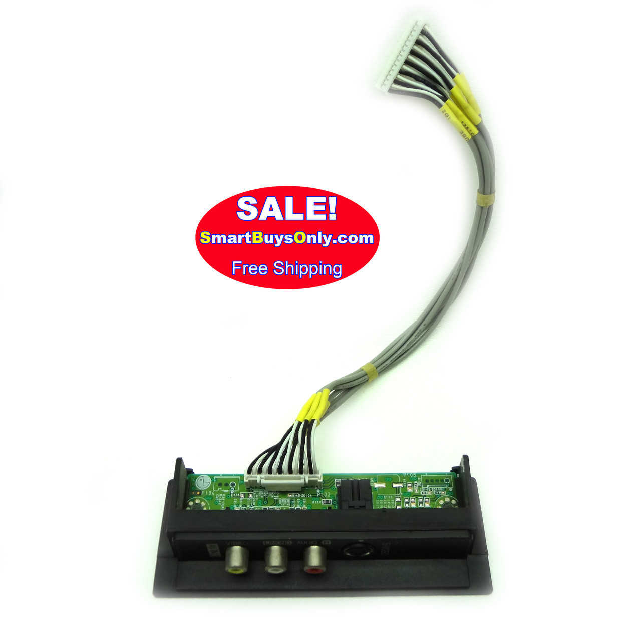 EAX3833800 LG 42LC7D TV Side AV Input Jack CBA E77755 TV Board ...