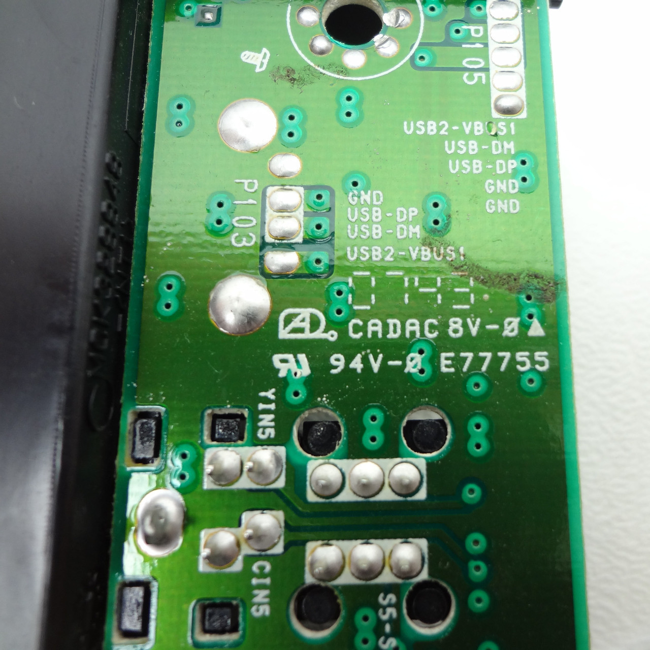 EAX3833800 LG 42LC7D TV Side AV Input Jack CBA E77755 TV Board ...
