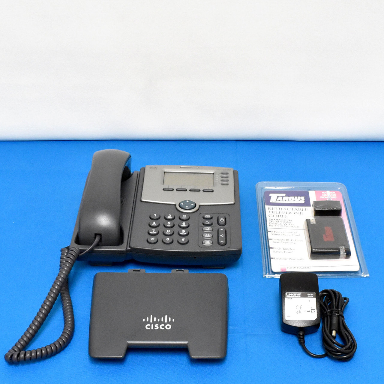 Cisco SPA504G 4-Line IP Phone with 2-Port Switch, PoE and LCD Display ...