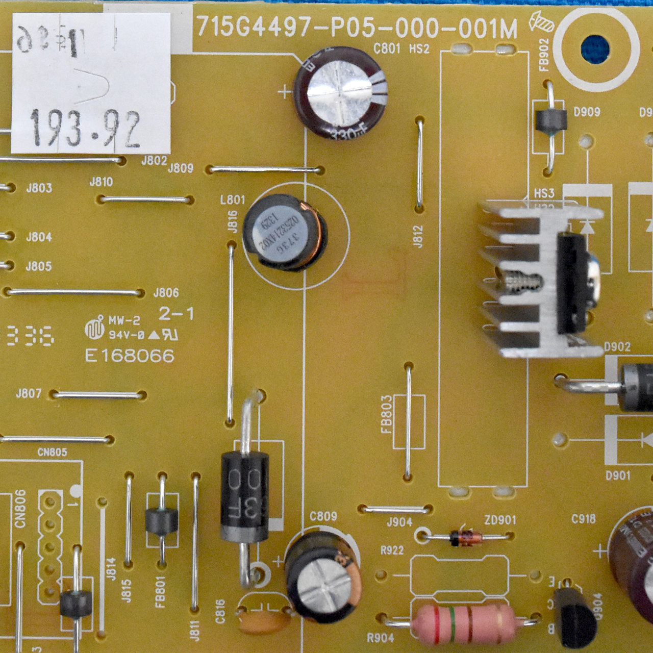 VIEWSONIC Power Supply Board VA2246M-LED 715G4497-P05-000-001M ...