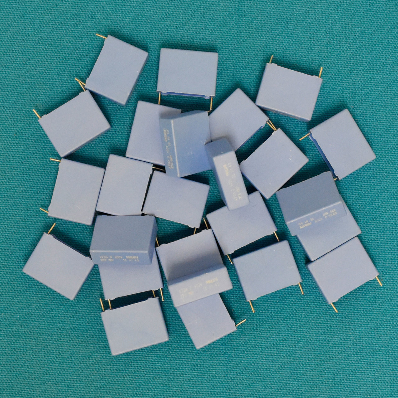 {25 pcs} Philips (5192474545 378) 0.47uf 400V MKP Box Film Capacitors ...