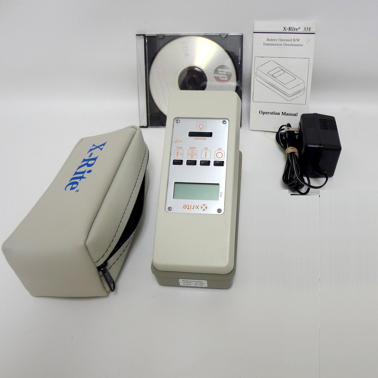 X-rite 331 Transmission Densitometer Very recent model B/W Xrite 331 ...