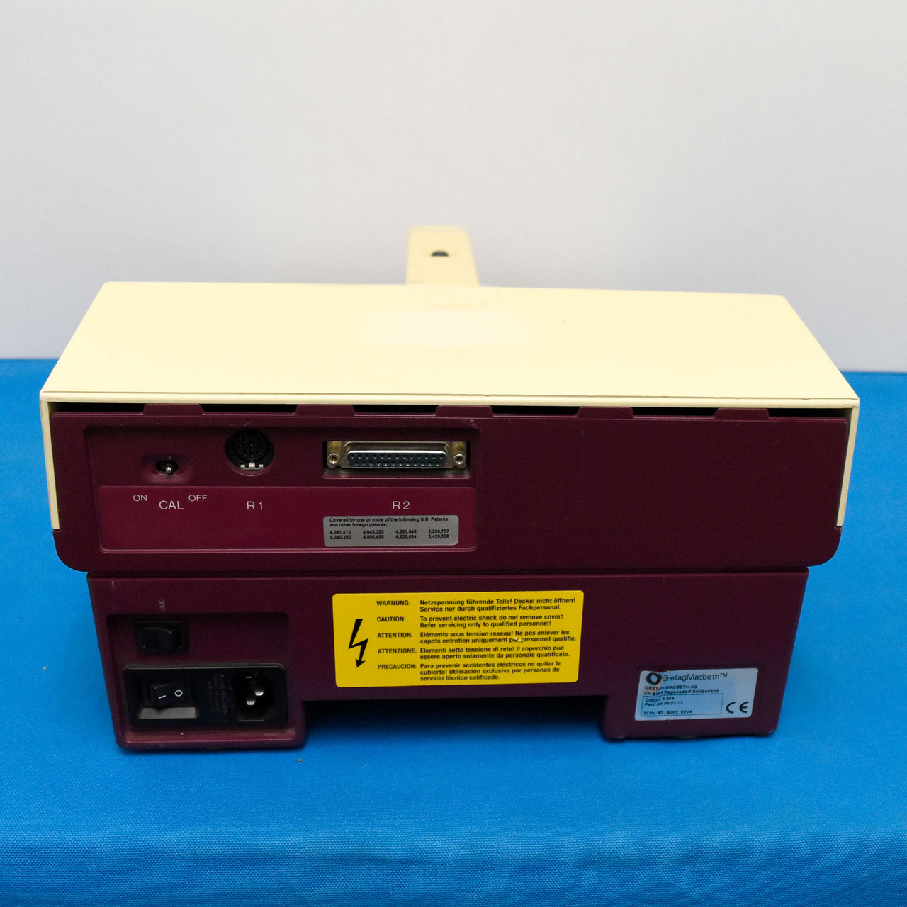 X-Rite Gretag Macbeth D200-II 36.51.03 Transmission Densitometer ...
