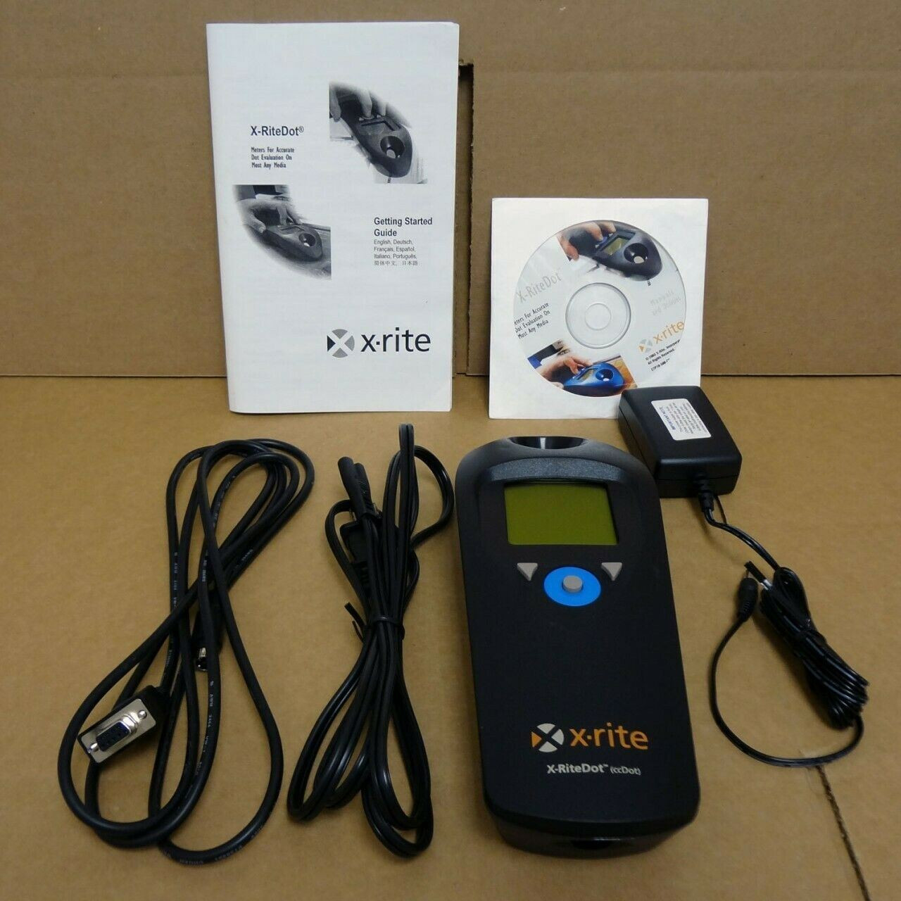 X-Rite X-riteDot CTP10 Paper & Plate Meter reader ccDot Dot Plate Meter ...