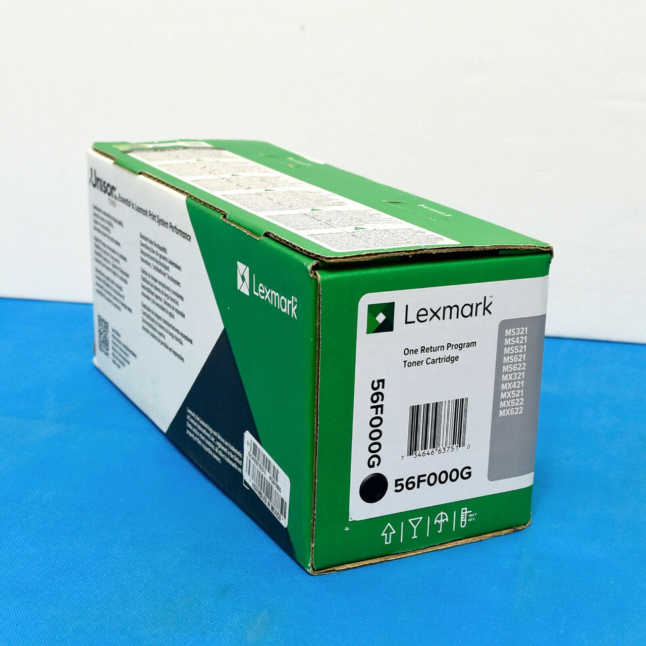 Lexmark 56F000G Black Toner Ms321 Ms421 Ms521 Ms621 Ms622 Mx421 Mx521 ...