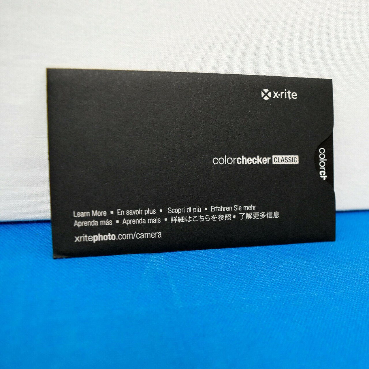 X-Rite XRIT253 Mini ColorChecker Classic 24 Colors Chart Card ...