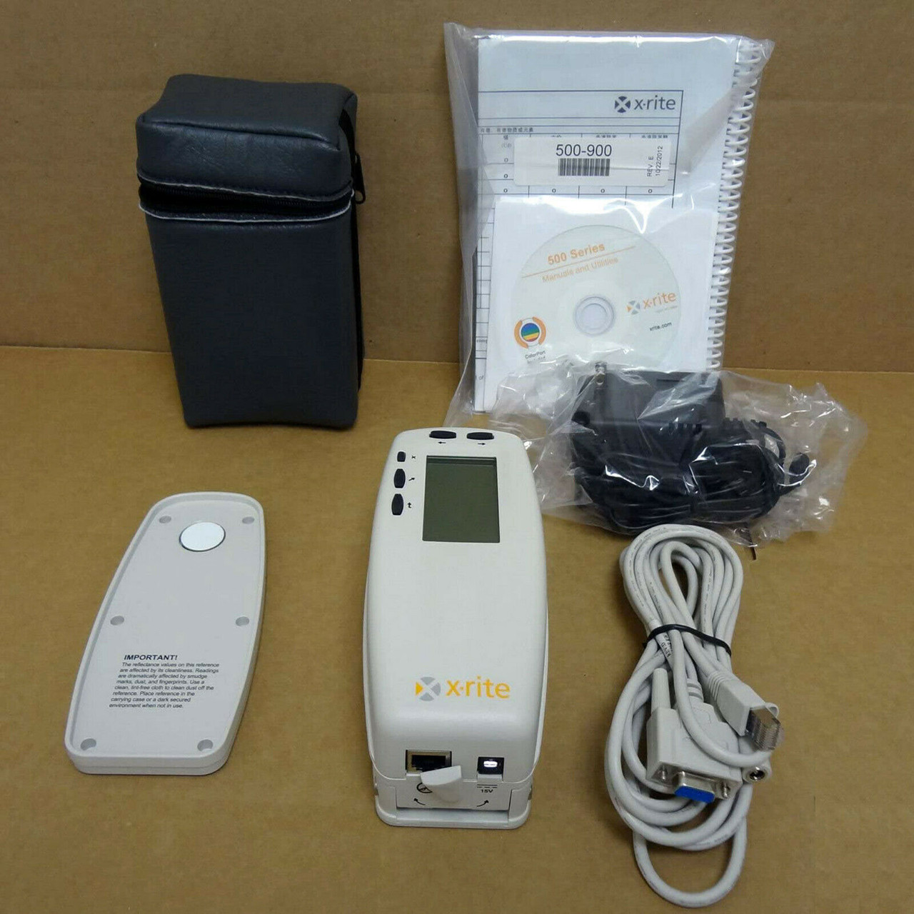 X-Rite 528 Color Spectrophotometer Densitometer w/Pantone & G7 Brand ...