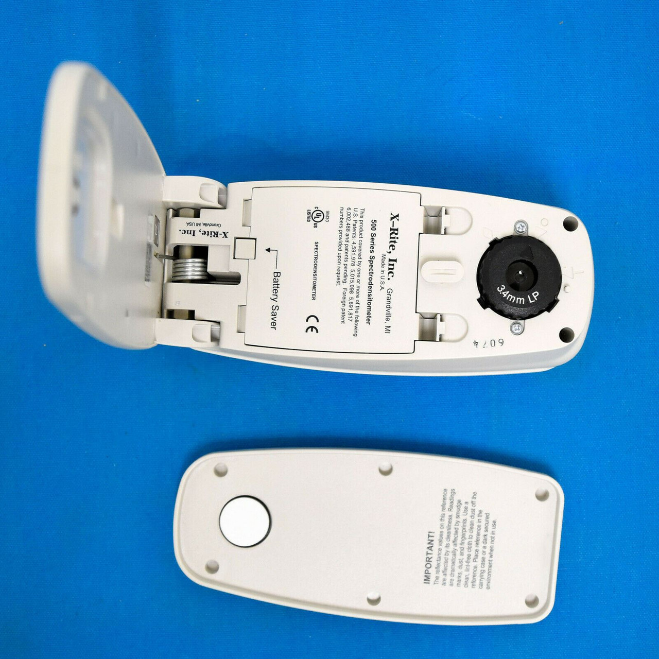 X-Rite 528 (3.4mm LP) Color Spectrophotometer Densitometer G7 ...