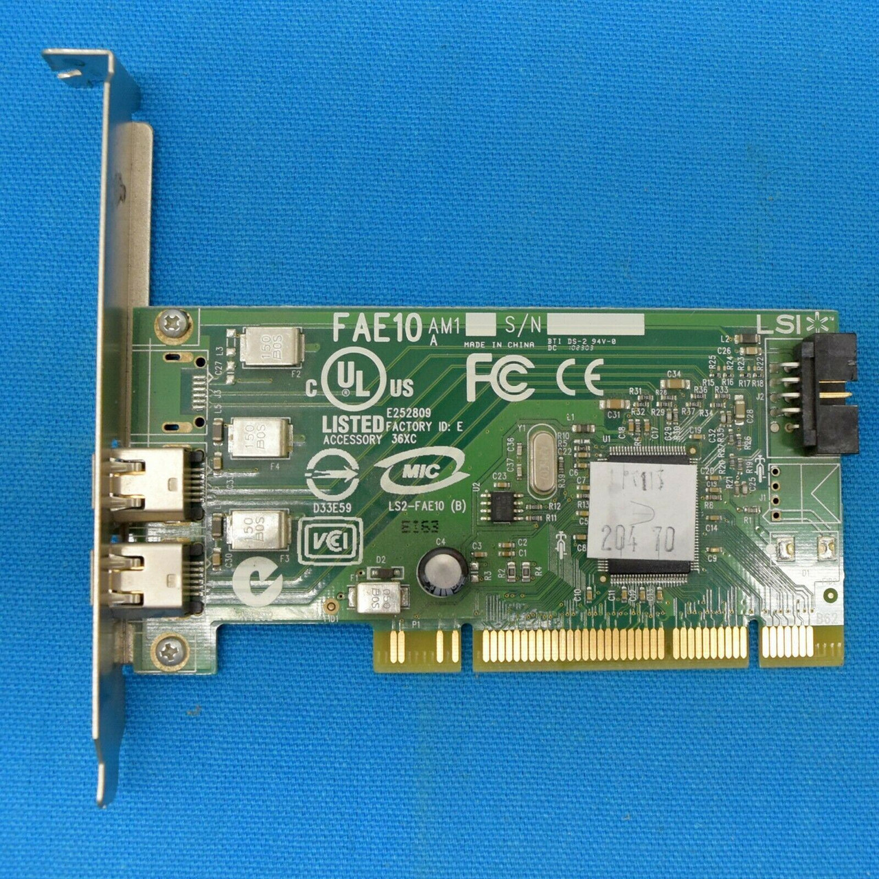 Dell 0H924H FireWire Controller Card Dual Port IEEE-1394 H924H ...