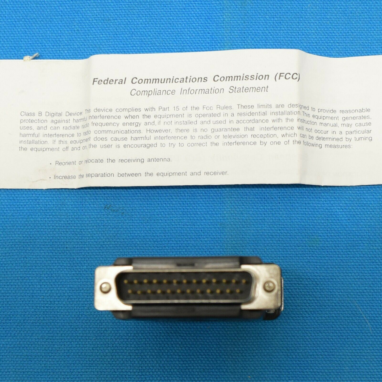 X-Rite 1356-20 QA-2000 DB25 Female to DP25 Male Interface Adapter ...