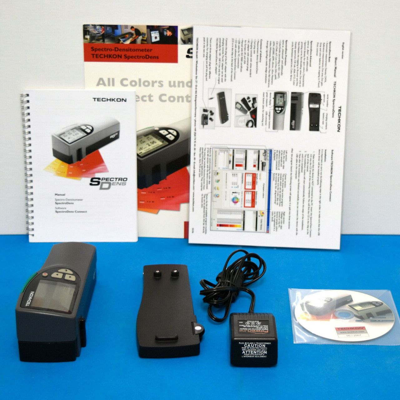 Techkon SpectroDens Spectro-Densitometer with Carrying Case - SmartBuysOnly.com