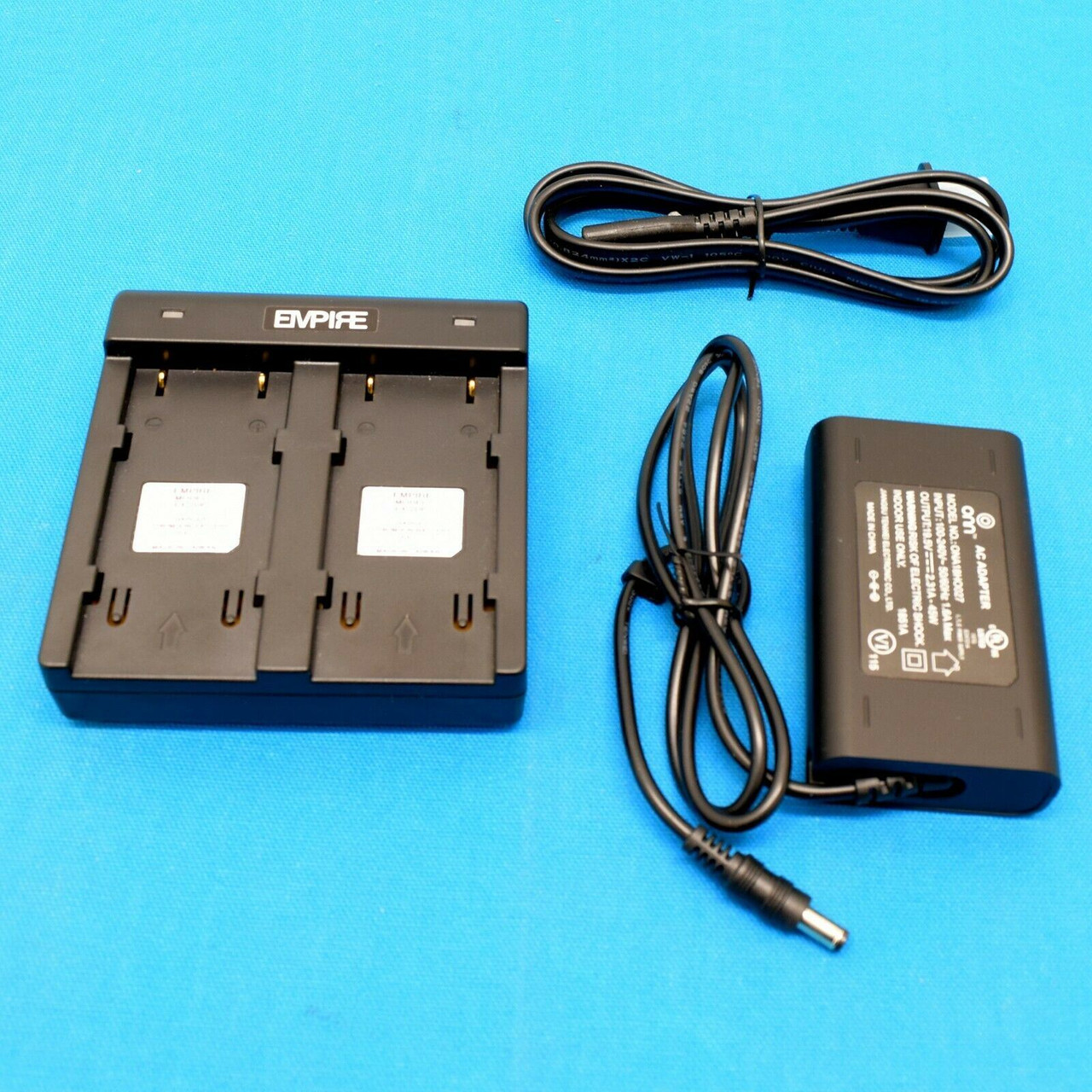 X-Rite /Empire EX-2DP Dual Battery Charger Xrite Ci6x & Ma9x Series ...
