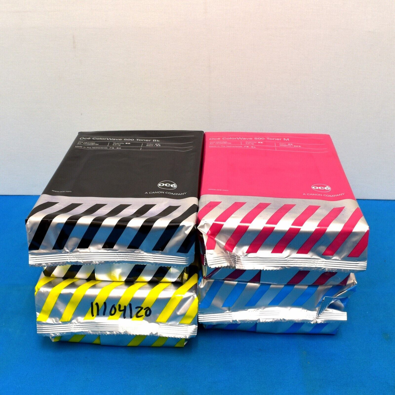 Oce ColorWave 500 Toner Pearls 4/C set Yellow Cyan Magenta Black OEM ...