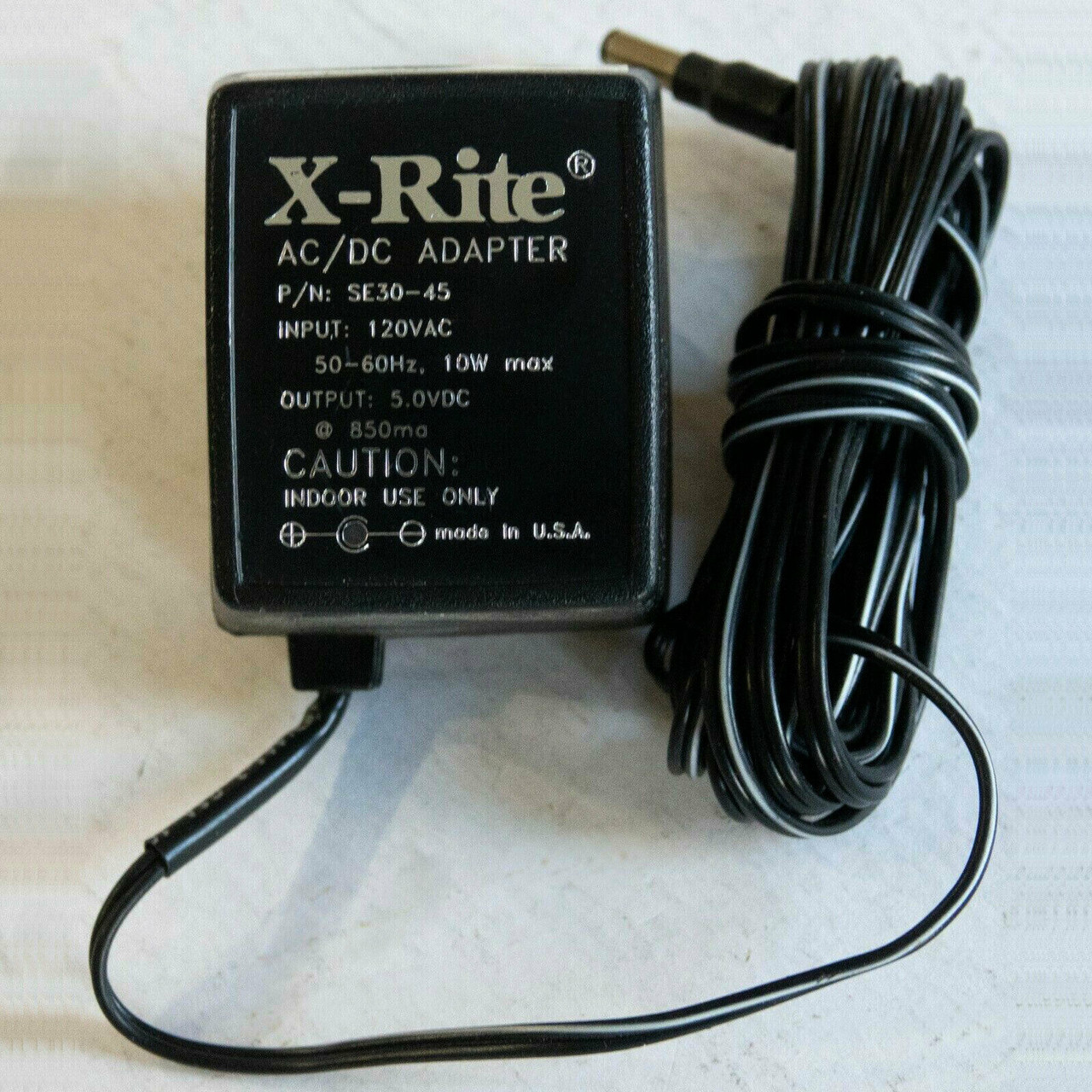 X-Rite SE30-45 AC Adapter for Model 331 & 341 Densitometers Excellent ...