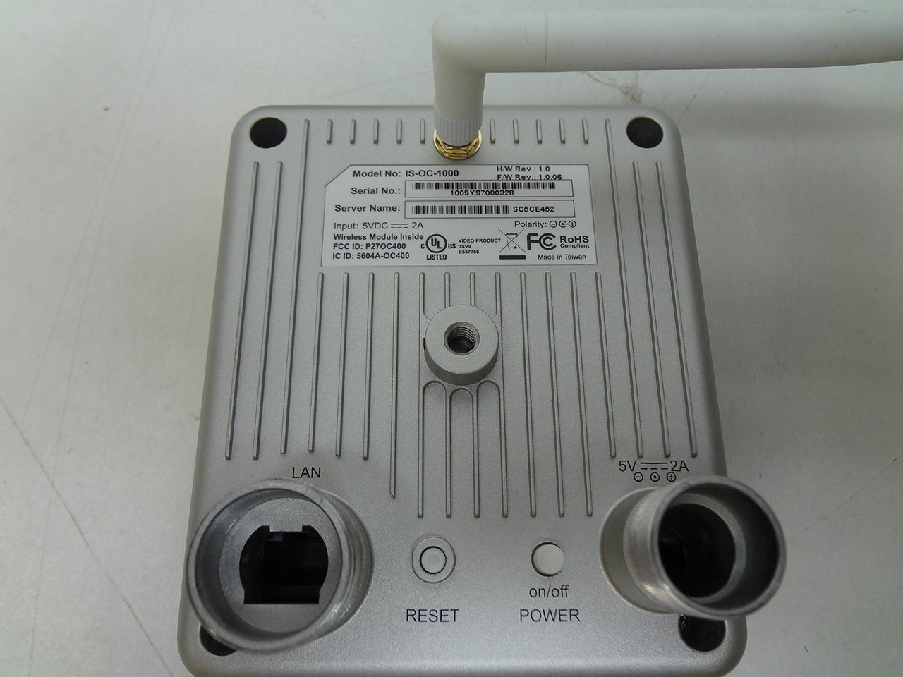 GE Security IS-OC-1000 Interactive Outdoor Indoor Wireless Security ...