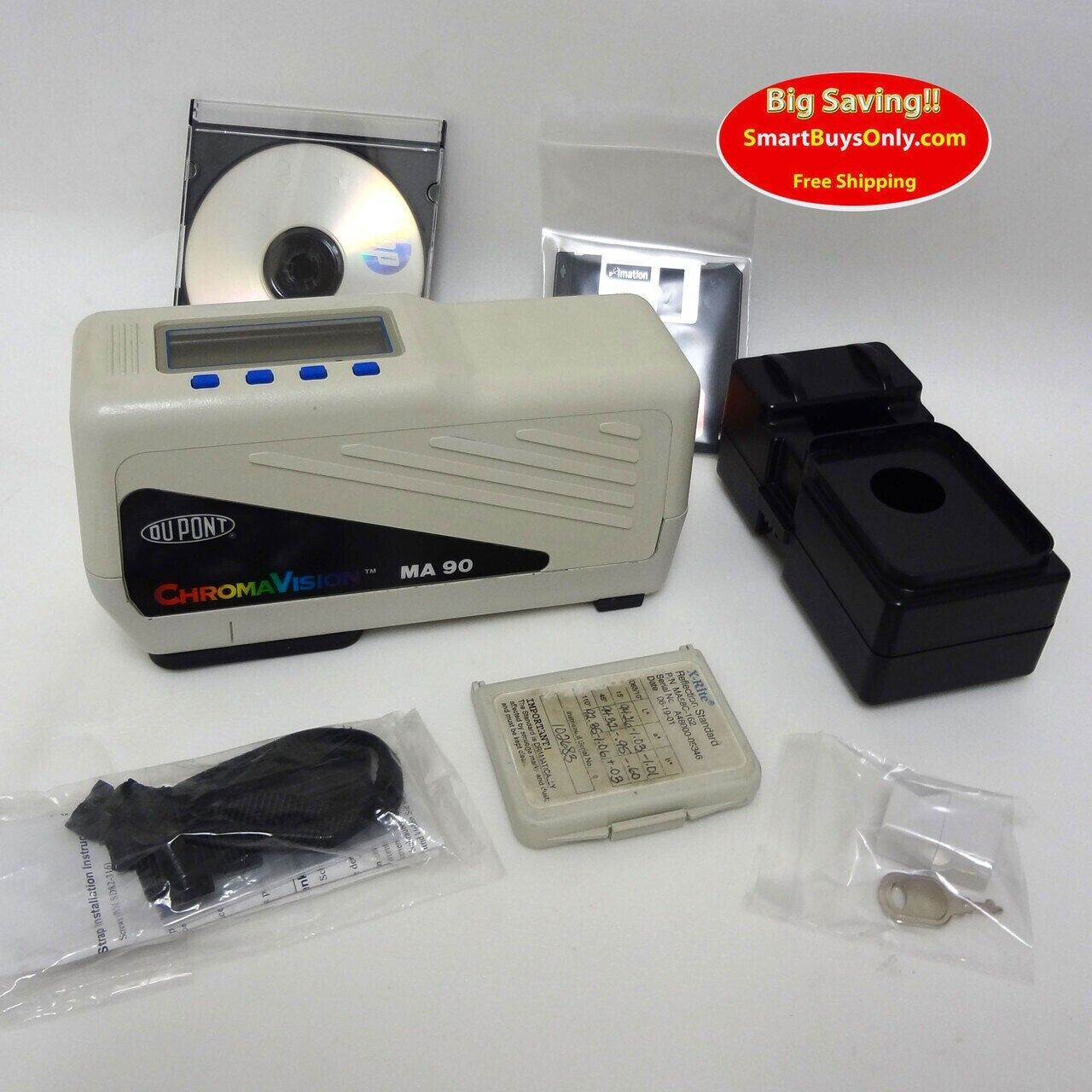 X-Rite MA90 DuPont ChromaVision Multiangle Spectrophotometer Auto paint ...