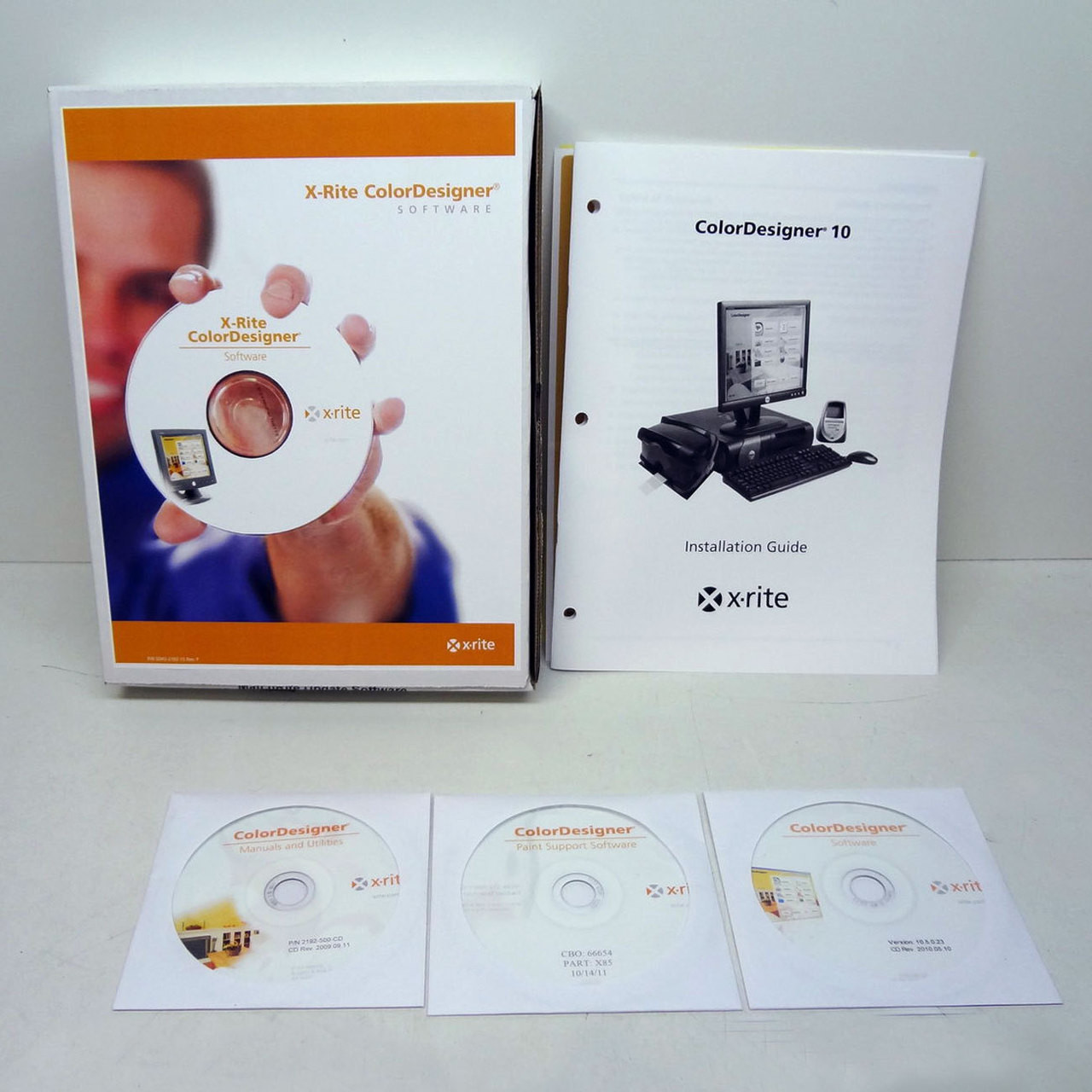 X-Rite iVue VS205 MatchRite Spectrophotometer Paint Matching w ...